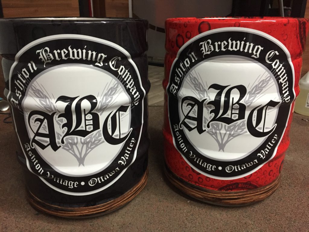 beer keg wraps - K6 Media